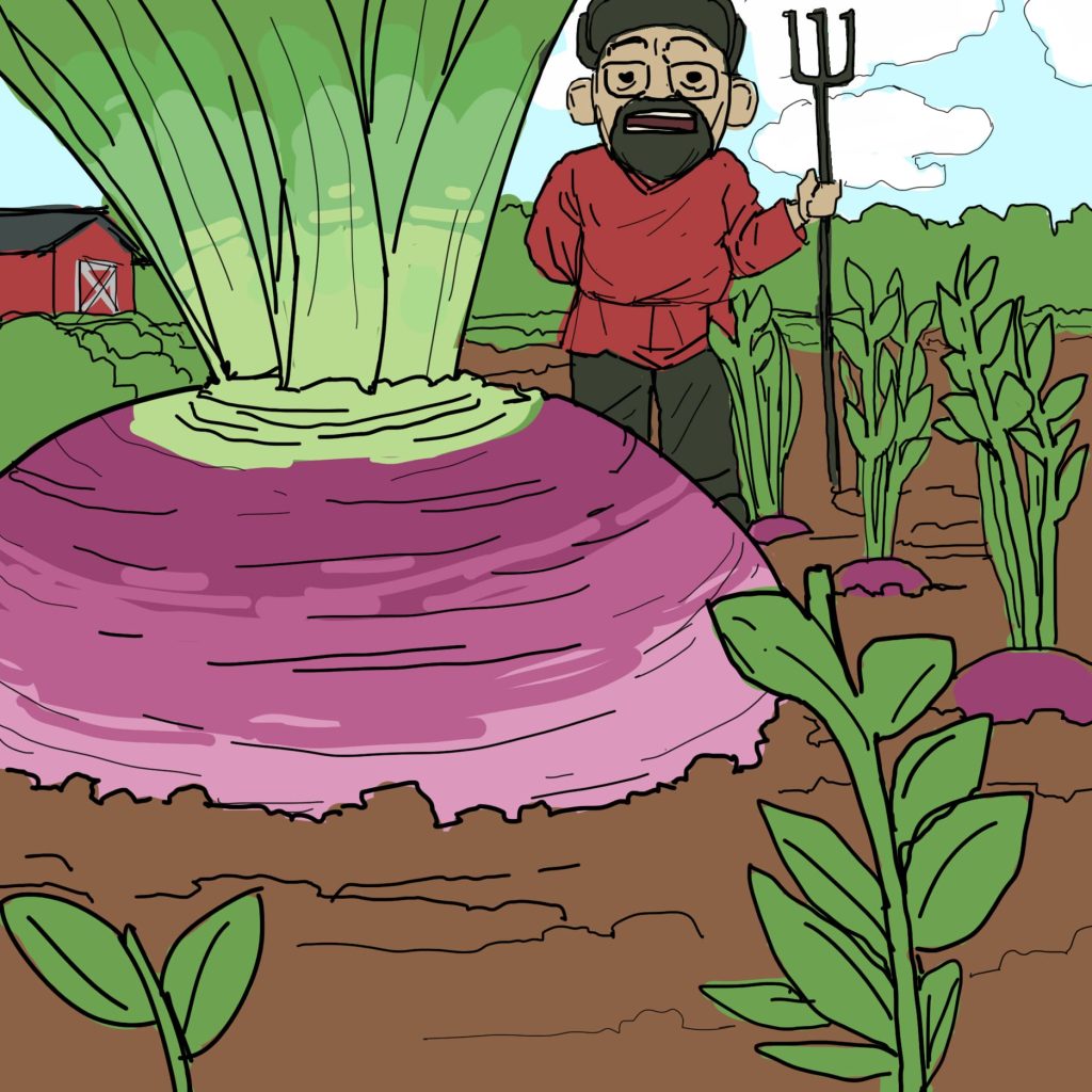 The Enormous Turnip - Fairy Tales | Stories with Clever Hedgehog