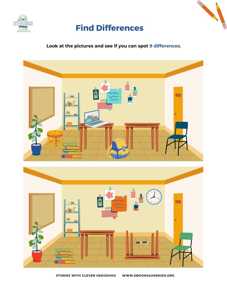 Free Printables For Kids - Stories with Clever Hedgehog