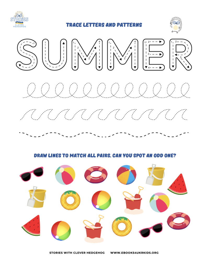 Free Printables For Kids - Stories with Clever Hedgehog