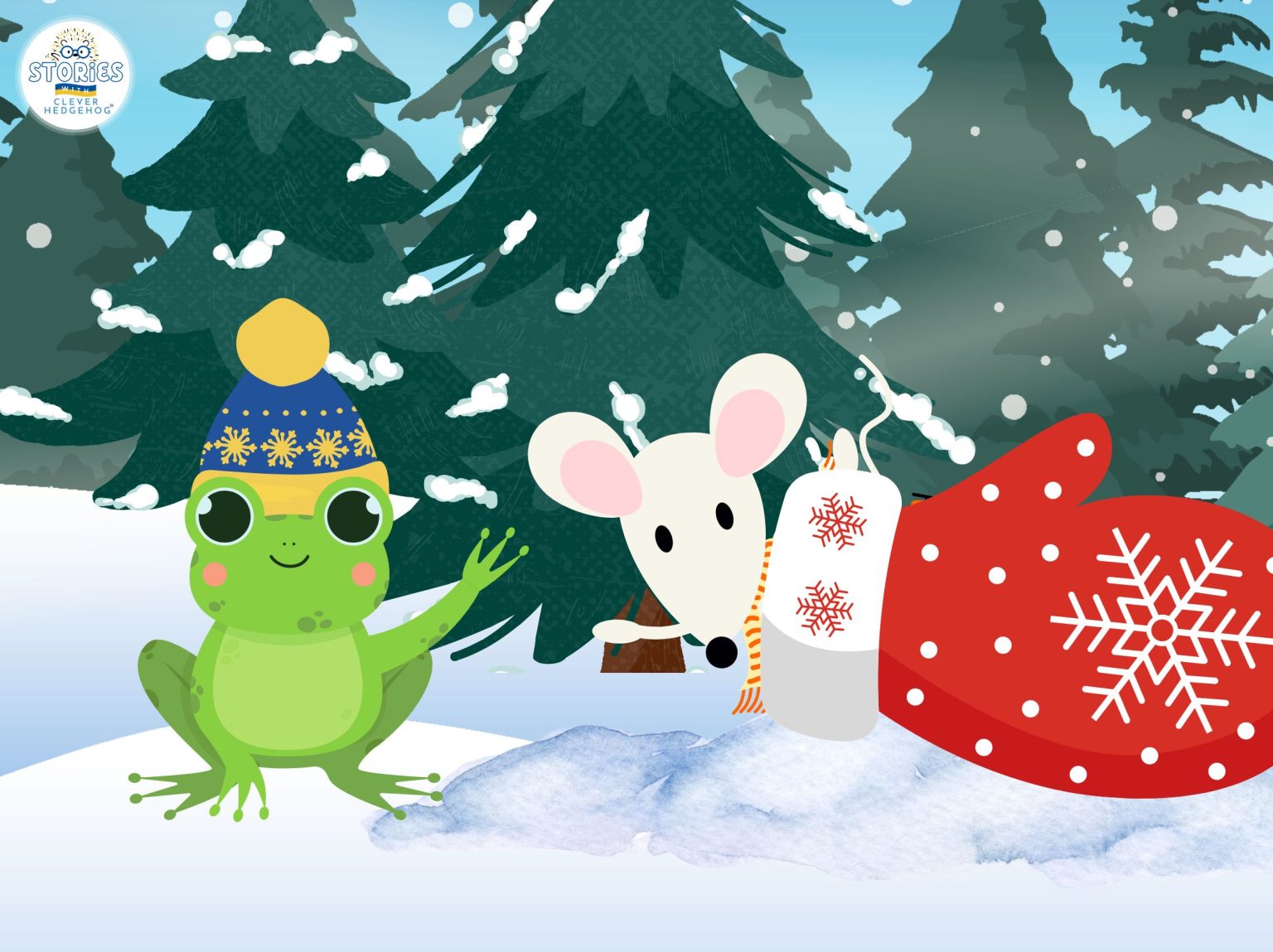 The Magic Mitten - Fairy Tales | Stories with Clever Hedgehog