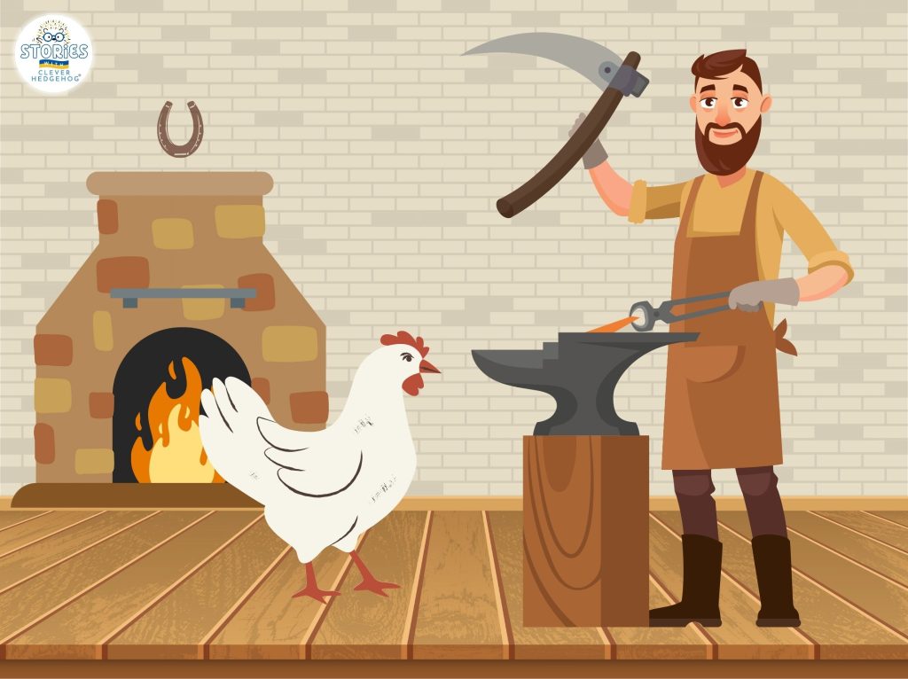A Rooster And A Bean Seed - Fairy Tales | Stories with Clever Hedgehog